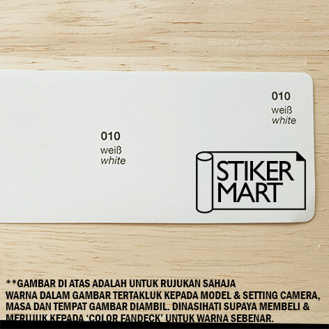 Oracal 651 Sticker A4 Size - Coloured Sticker Car Sticker Signage ...