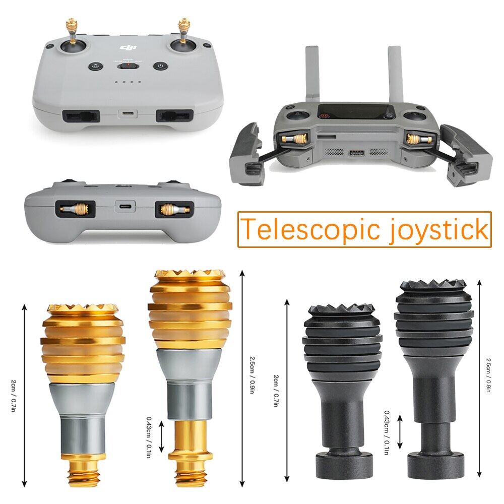 รีโมทคอนโทรลจอยสติ๊กอลูมิเนียม Rocker Stick สำหรับ Mavic 2 Pro/ Air2 ...