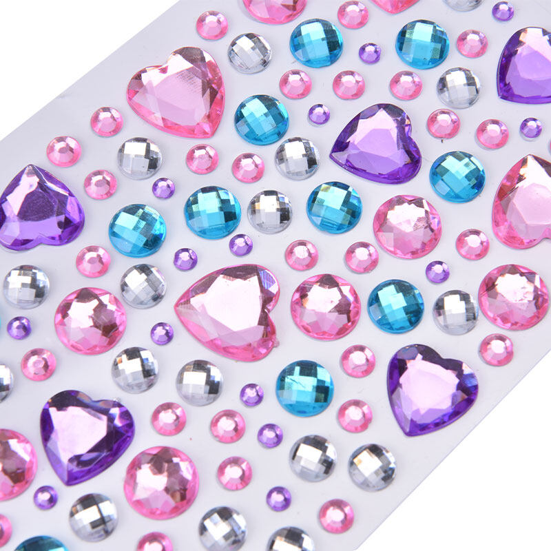 3D Children Gem Stickers diamond Sticker Acrylic Crystal sticker DIY ...