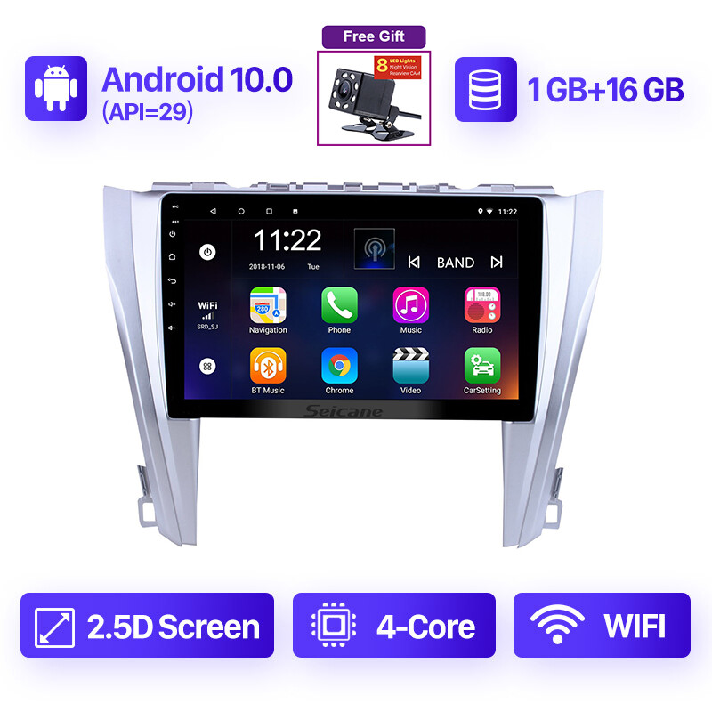 Seicane 10.1inch 2.5D QLED touchscreen Android 12.0 Head Unit Radio ...