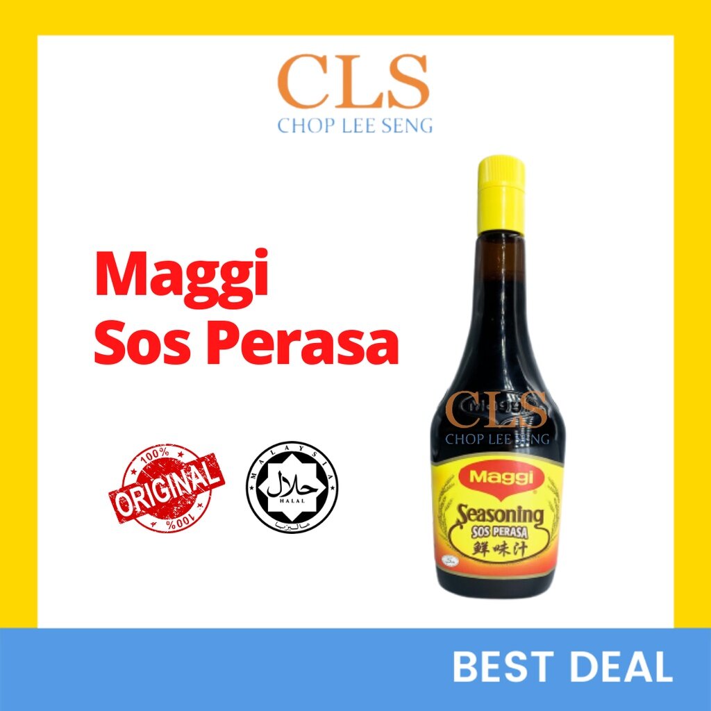 CLS Maggi Seasoning Sos Perasa Makanan Liquid Seasoning Sauce 鲜味汁 800ml ...