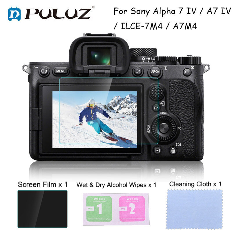 PULUZ ฟิล์มกระจกนิรภัย2.5D 9H,สำหรับ Sony Alpha 7 IV / A7 IV / ILCE-7M4 / A7M4 - PULUZ Flagship ...