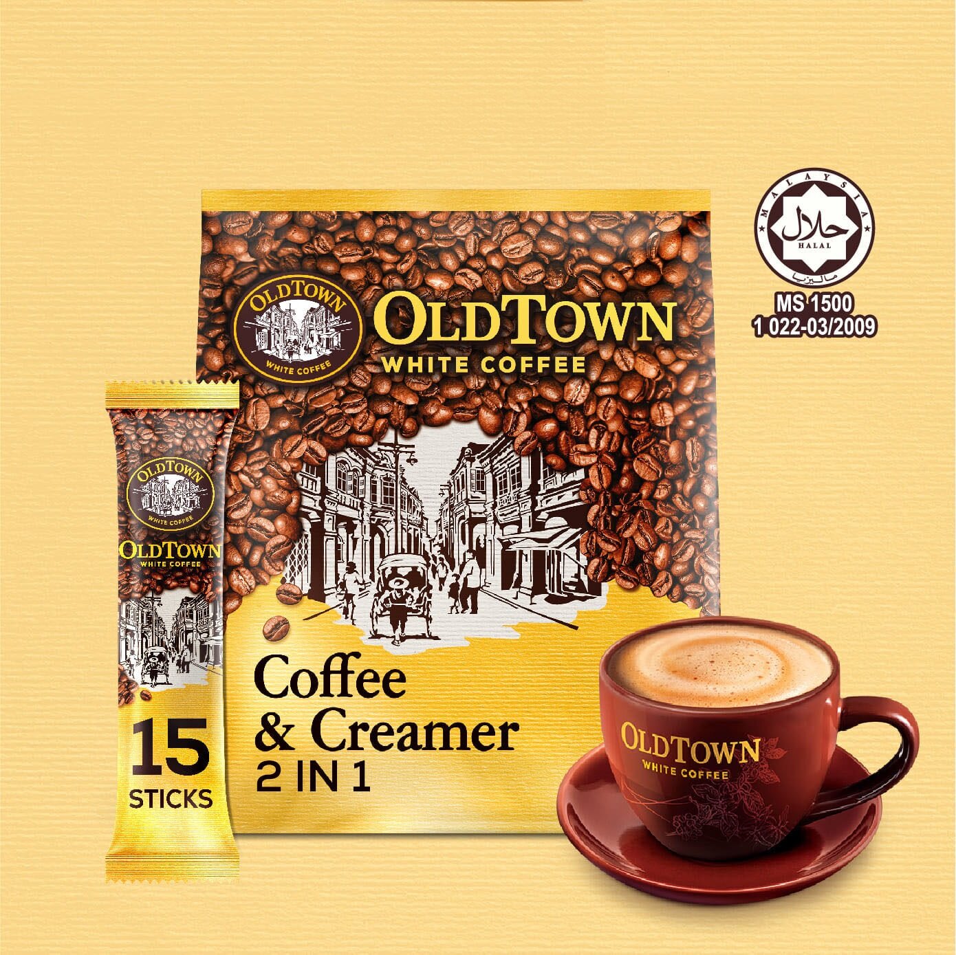 OLDTOWN White Coffee/Milk Tea 3-in-1/ Nan Yang | Lazada