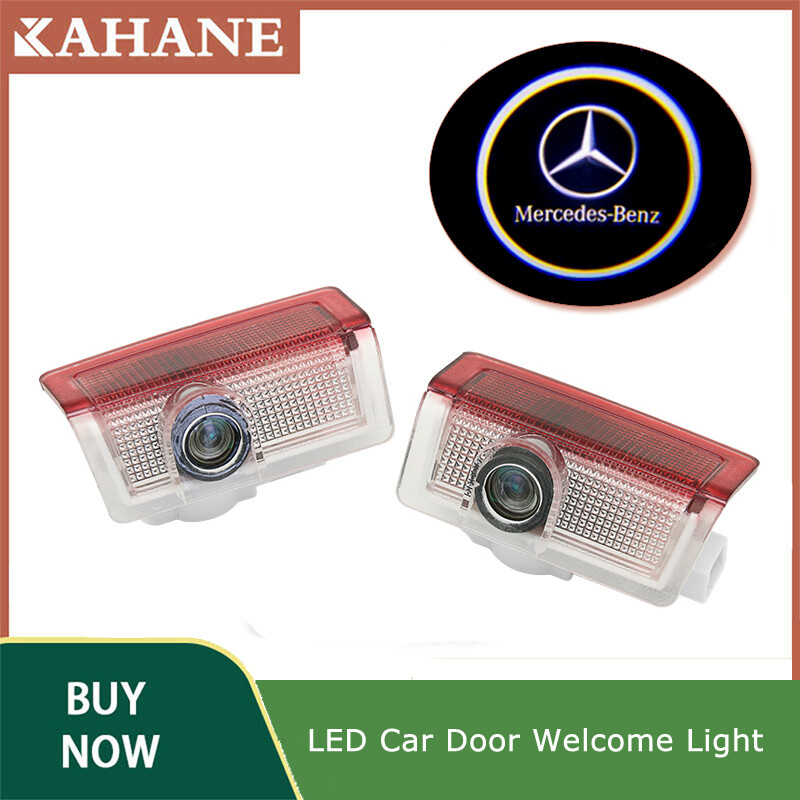 2pcs LED Car Door Light Car Door Welcome Light Logo Projector Ghost ...
