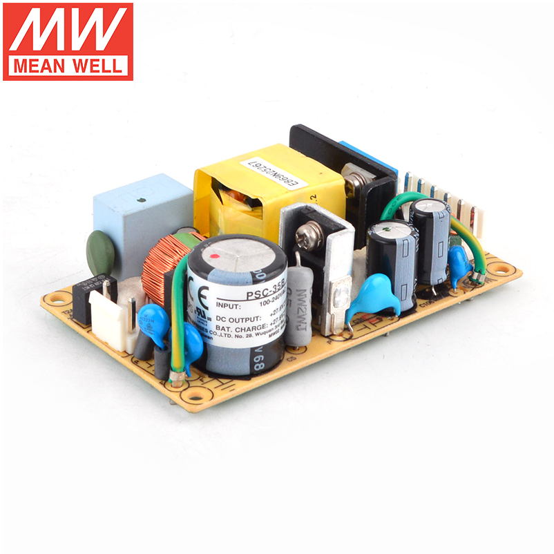MEAN WELL PSC-35 ชุด PSC-35A PSC-35B 35W เครื่องชาร์จแบตเตอรี่ UPS ...