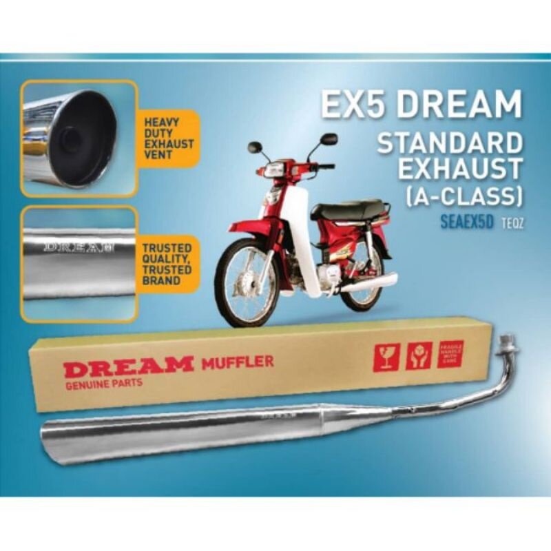 Honda Ex5 / EX5 Dream - Muffler / Exhaust (std) - Class A - APIDO ...