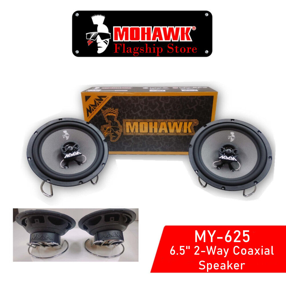 MOHAWK MY Series 2-Way Coaxial Car Speaker (6.5") MY-625 | Lazada