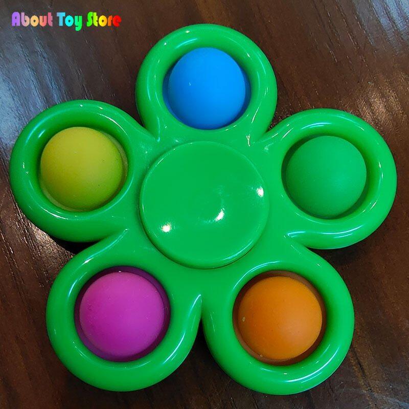 ใหม่ Dimple ตัวหมุนมือของเล่น5ด้าน Custom Finger ฟิดเจ็ตสปินเนอร์ของ ...