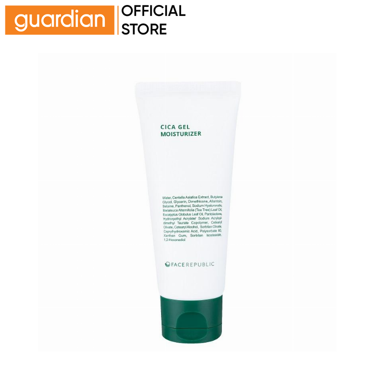 Face Republic Cica Gel Moisturizer 50ml | Lazada