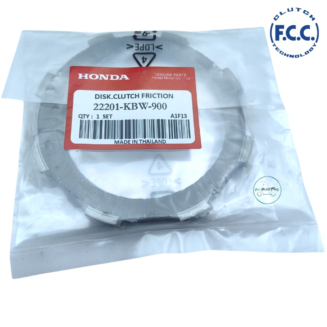 FCC CLUTCH PLATE CLUTCH DISCHONDA EX5 DREAM WAVE 100 WAVE 100R DX110 ...