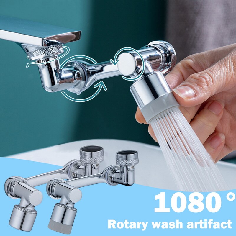 DIDIHOU Universal 1080° Rotation Faucet Aerator Splash Filter Kitchen ...