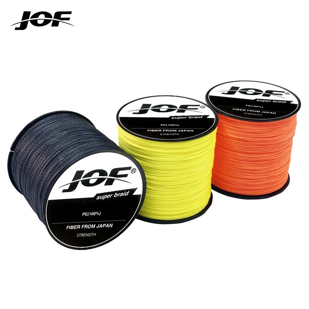 JOF Fishing Line 300M 8 Strands Braided PE Line Fishing Tackle 20 30 40 ...