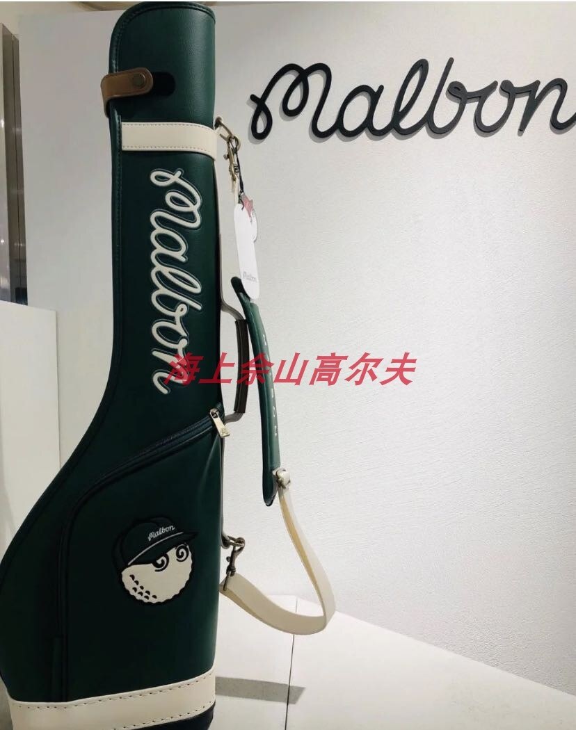 เกาหลี2022 Malbon ถุงกอล์ฟ Marca มังกรชาย Ms คลับกระเป๋าแบบพกพาแสงหนึ่งไหล่ครึ่งชุดของการ ...