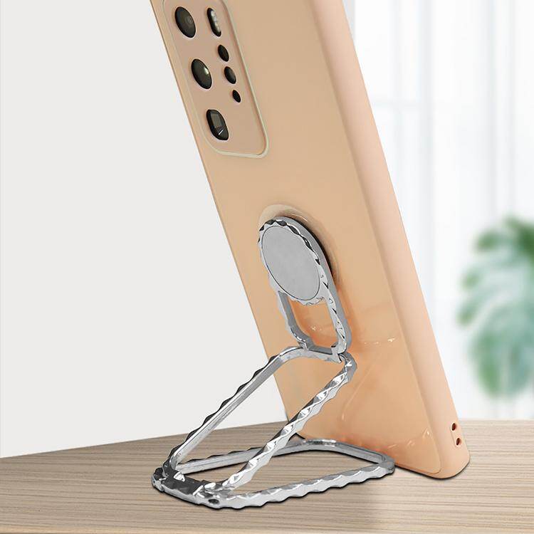 JYun Adjustable Circle Phone Stand Metal Desktop Phone Holder Ring ...