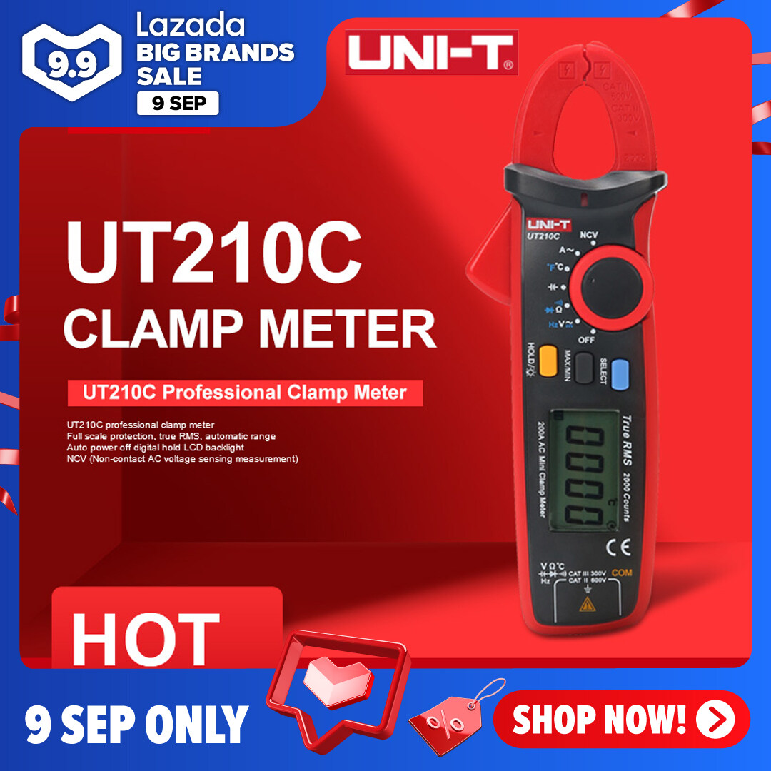 11.11 UNI-Tมินิมิเตอร์ดิจิตอลUT210A UT210B UT210C UT210D UT210E T Rue ...