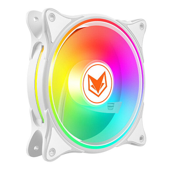CoolMoon AsiaFox ARGB+PWM 12cm Case Fan 5V3Pin Aura Sync Speed ...
