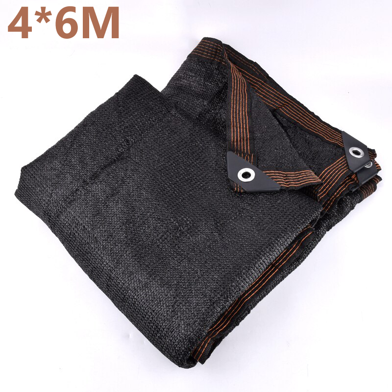 LIFE-ECO Outdoor Swimming Pool Cover Black Sunshade Net Anti-UV Awning ...