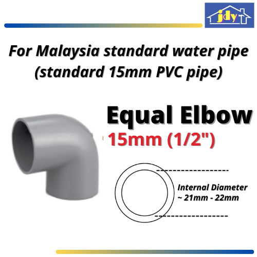 PVC Pipe Fitting Paip PVC Connector Equal Socket Elbow Tee Valve Socket ...