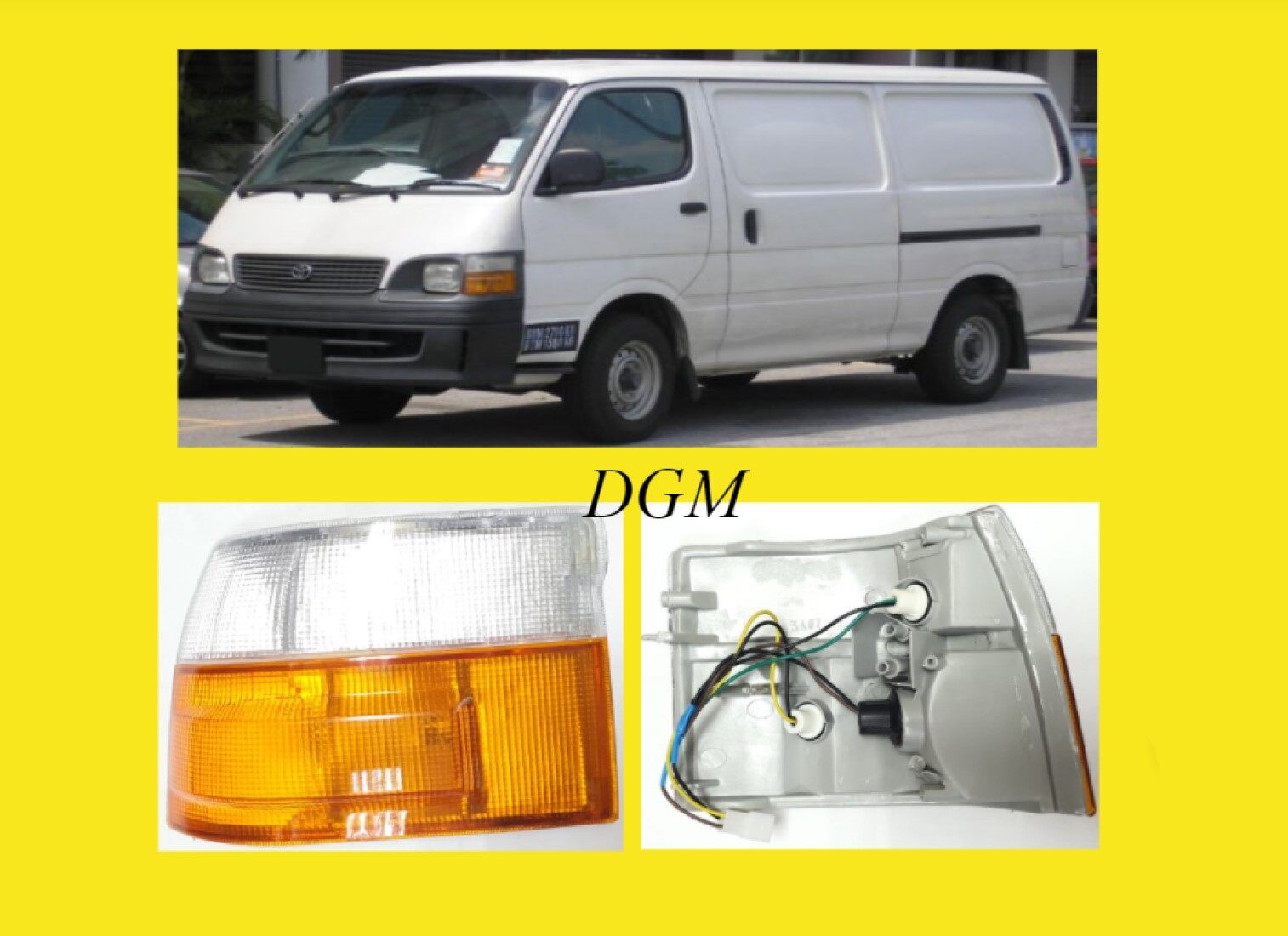 Toyota Hiace Van 1992- LH113 LH172 RZH112 ANGLE LAMP / SIGNAL LAMP Left / Kiri | Lazada