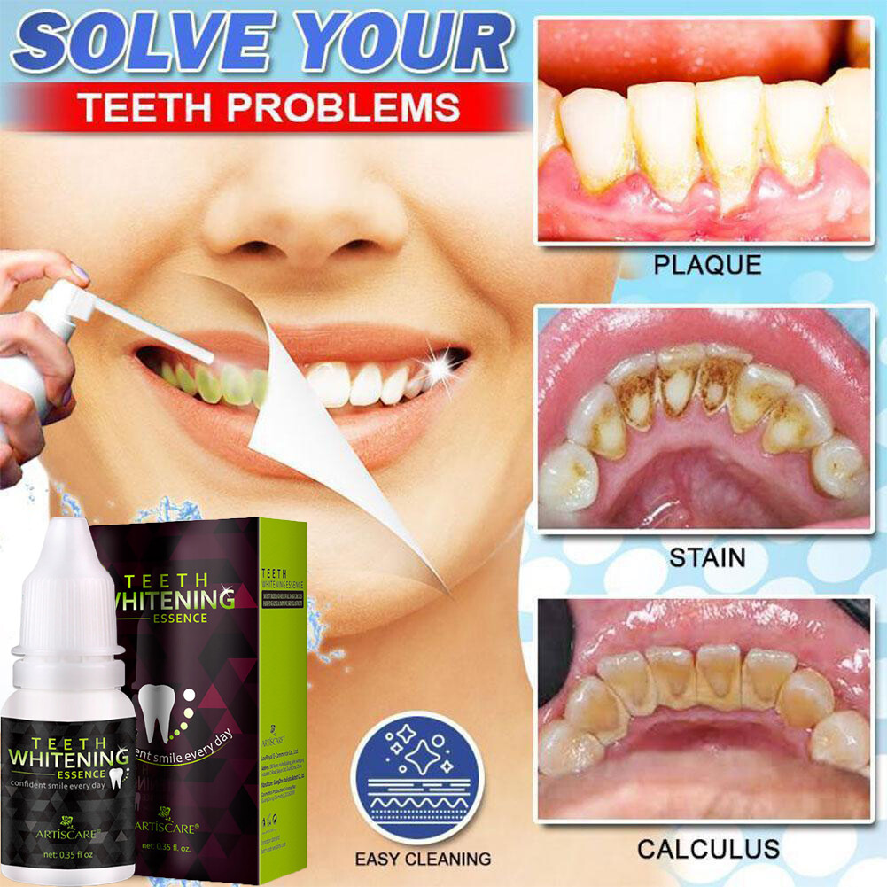 Teeth Whitenings Essence Oral Hygiene Cleaning Serum Remove Plaque ...