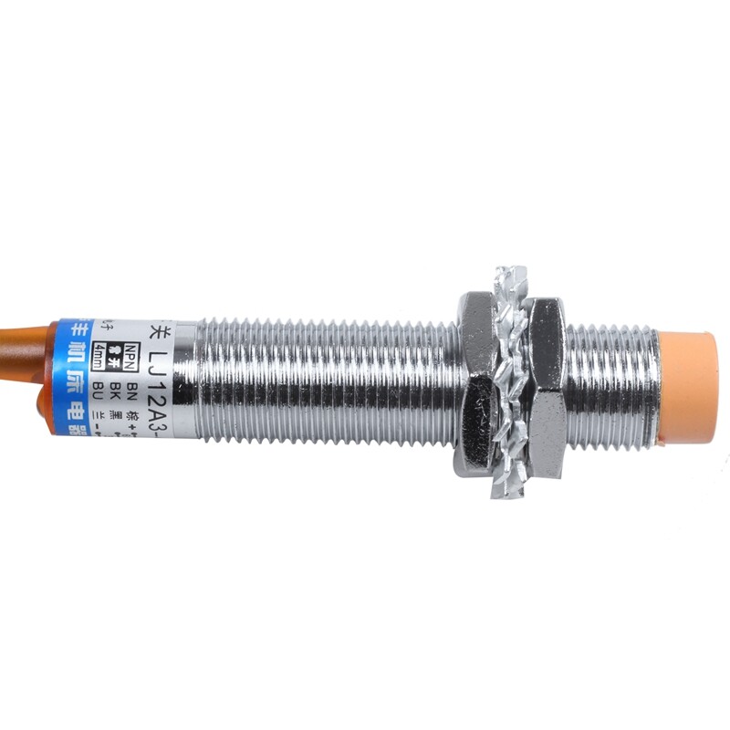 DC6-36V 300mA NPN NO 3-wire 4mm Tubular Inductive Proximity Sensor ...