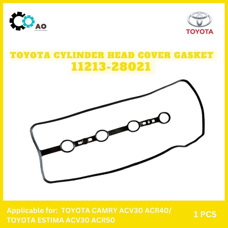 100% ORIGINAL TOYOTA CYLINDER HEAD COVER GASKET 11213-28021 FOR TOYOTA ...
