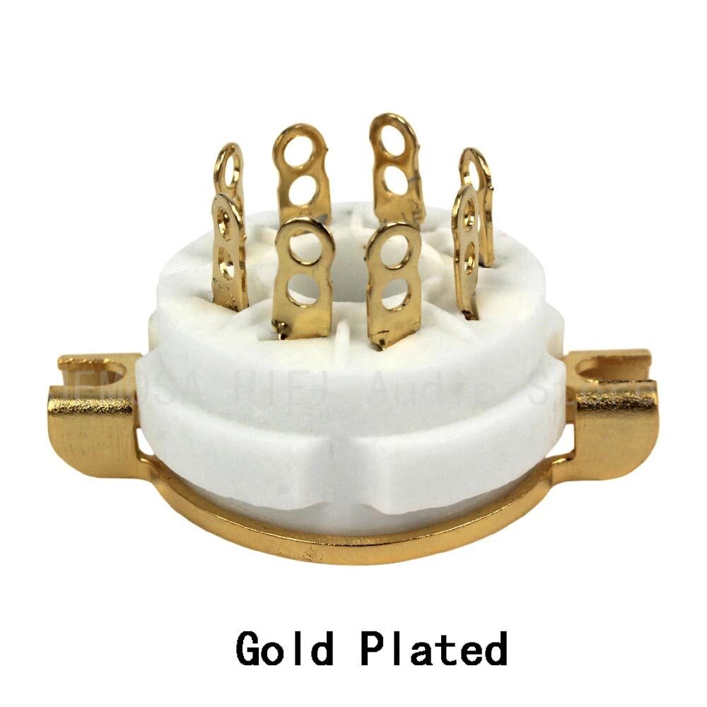 10PCS หลอดเซรามิค8Pins Electron Tube สำหรับ KT66 KT88 6SL7 6SN7 6CA7 ...