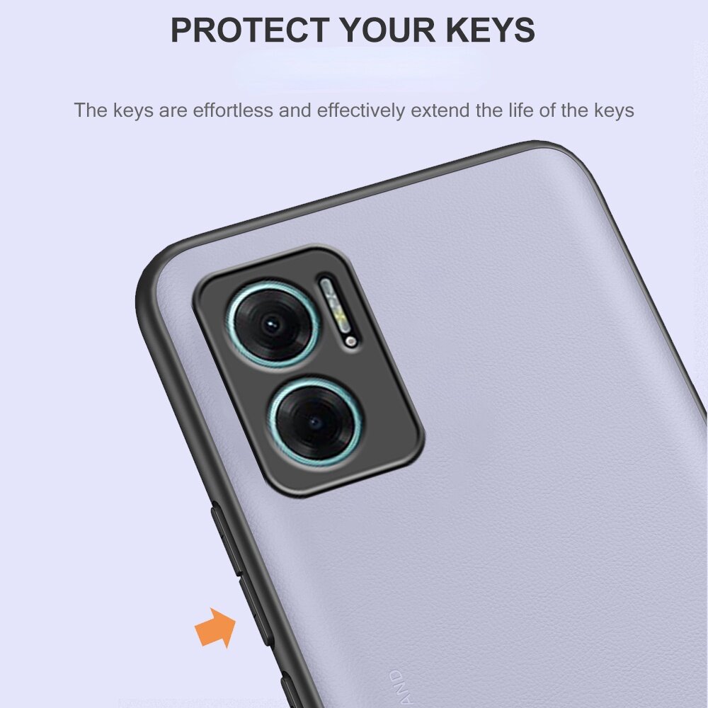 Redmi 10 5G กรณี Plain หนังปกหลังสำหรับ Xiaomi Redmi 10 5G 2022 10C 10A ...