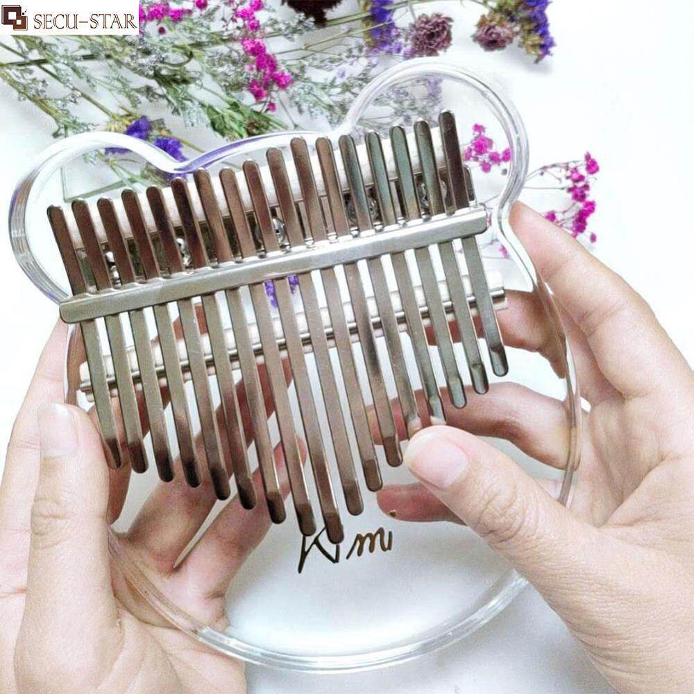 SECU-STAR Kalimba 17 Keys Thumb Piano Finger Piano Mbira Sanza with ...