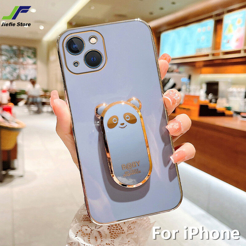JieFie น่ารักการ์ตูนหมีกรณีโทรศัพท์สำหรับ iPhone 11 Pro Max 12 Pro Max ...