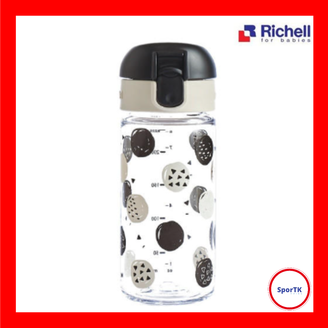 RICHELL AQ Direct Drink Slim Bottle 240ml Kid Children Water Bottle ...