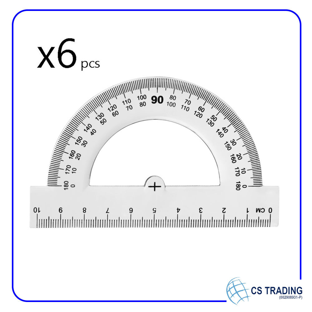 360 Degree Rounded Ruler / 360 Protractor Ruler / Pembaris Bulat 360 ...