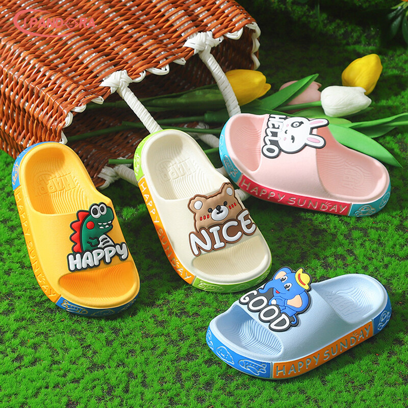 TH BRAVELIFE BRAVELIFE Childrens slippers cartoon cute non-slip soft-soled sandals childrens ...