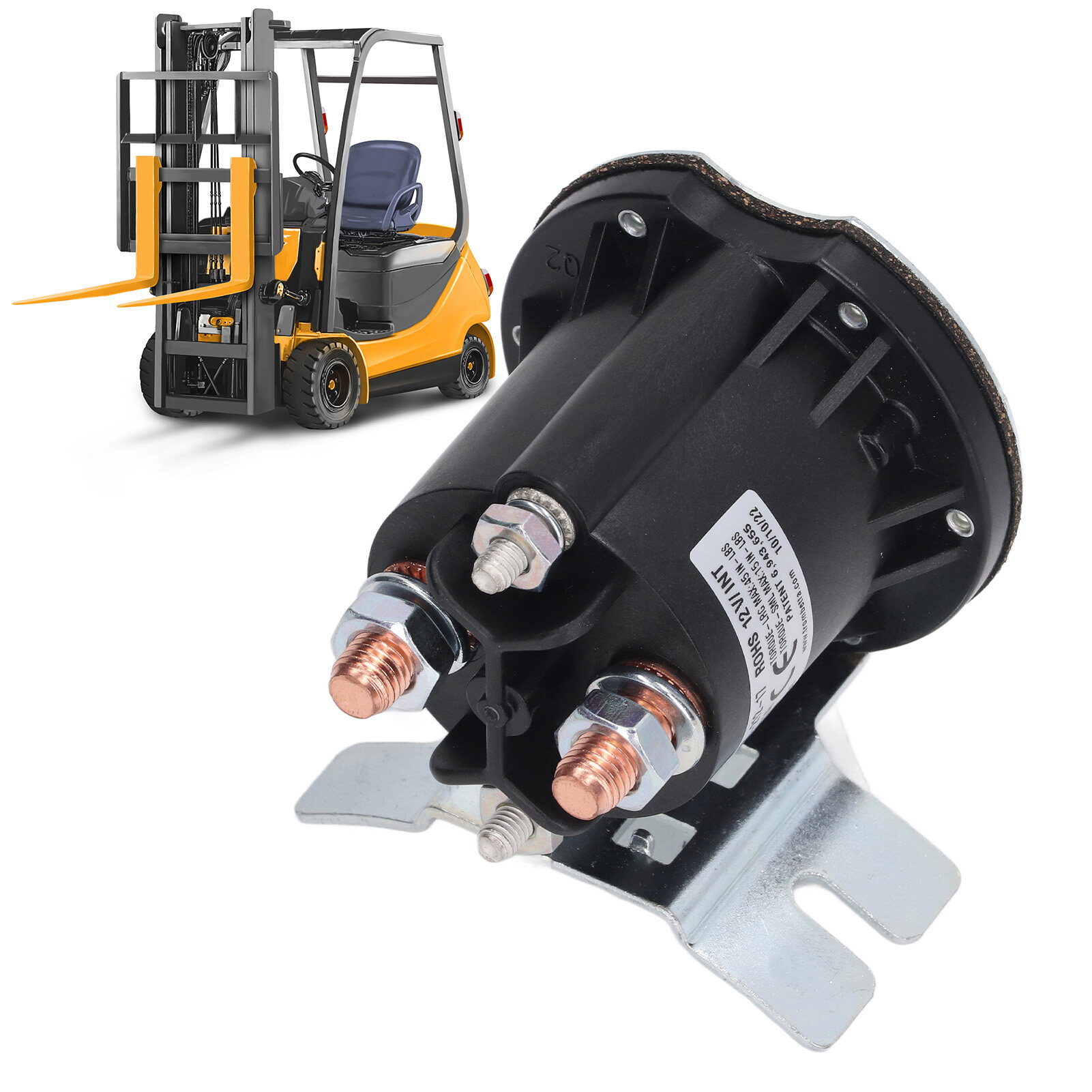 Forklift Contactor, DC12V 684 2461 212 17 Oil Pump DC Contactor Control ...