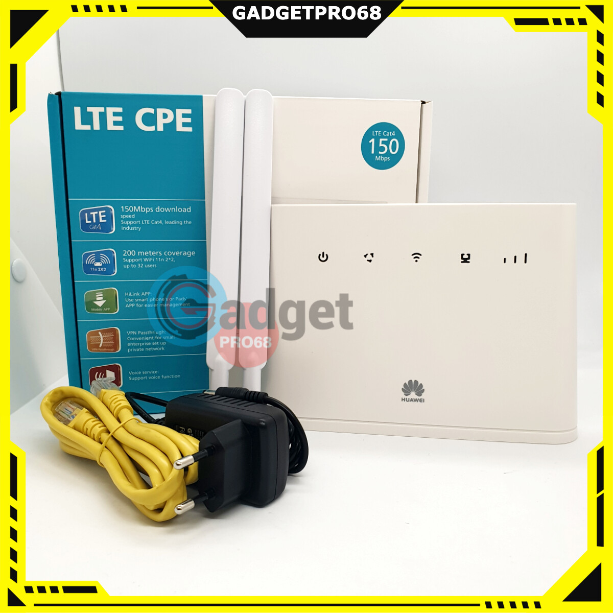 100% NEW HUAWEI B310 B315 MOD 4G LTE Modem Router Unlimited Data ...