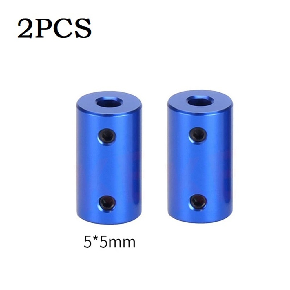 2pcs Aluminium Alloy Shaft Coupling Flexible Coupling Motor Shaft Cnc Motor Coupler 5mm 6mm 8mm
