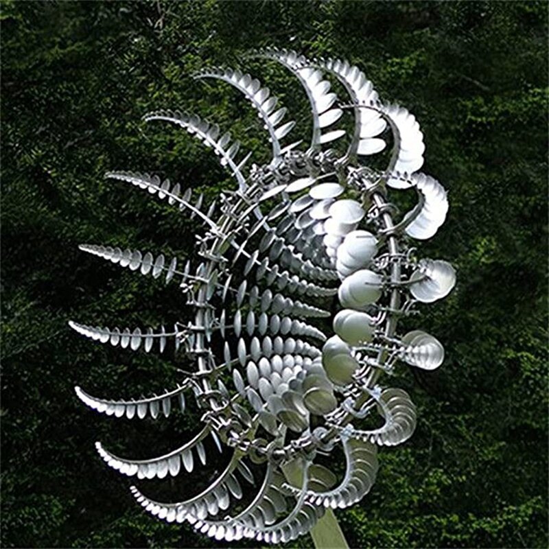 Unique and Magical Metal Windmill Outdoor Wind Spinners Wind Catchers ...