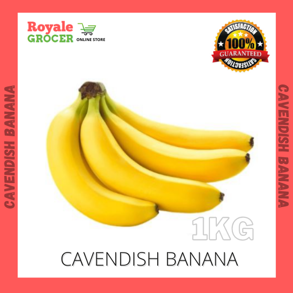Royale Grocer Cavendish Fresh Banana Pisang Cavendish 卡文迪什香蕉 | Lazada