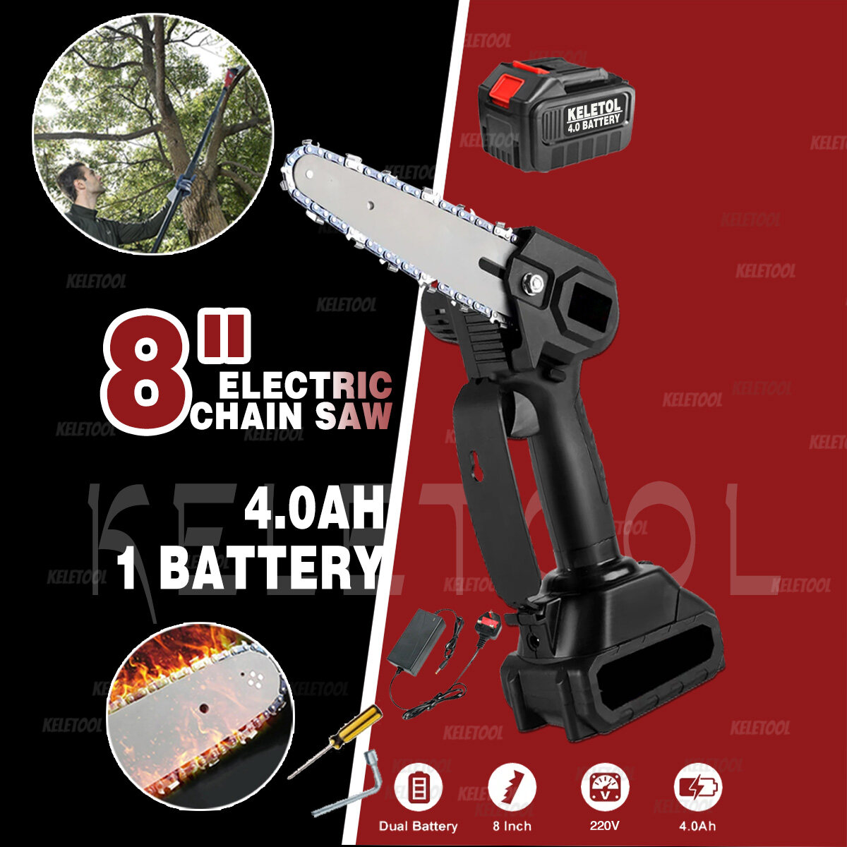 Chainsaw Telescopic Chainsaw long chainsaw 电锯 tree cutter with extended ...
