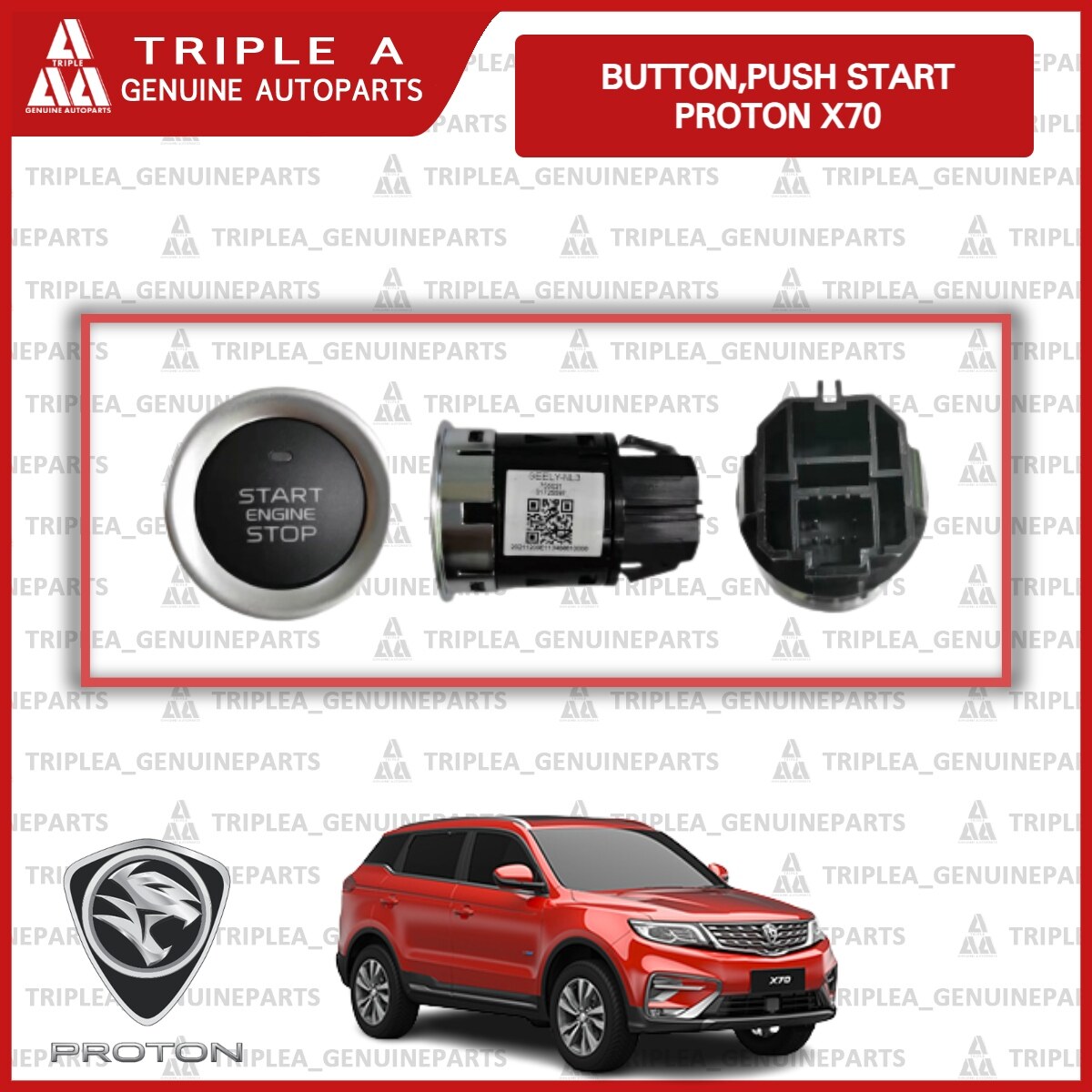 WARRANTY | PROTON X70 PROTON X50 PUSH START BUTTON KEYLESS ENGINE PUSH ...