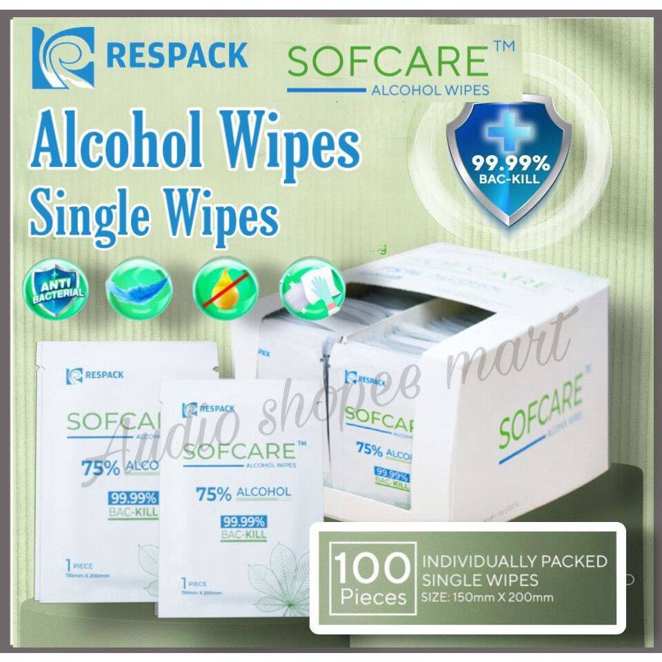 【ORIGINAL!!】RESPACK SANITIZER WIPES SOFCARE™ Sanitizing Antiseptic ...