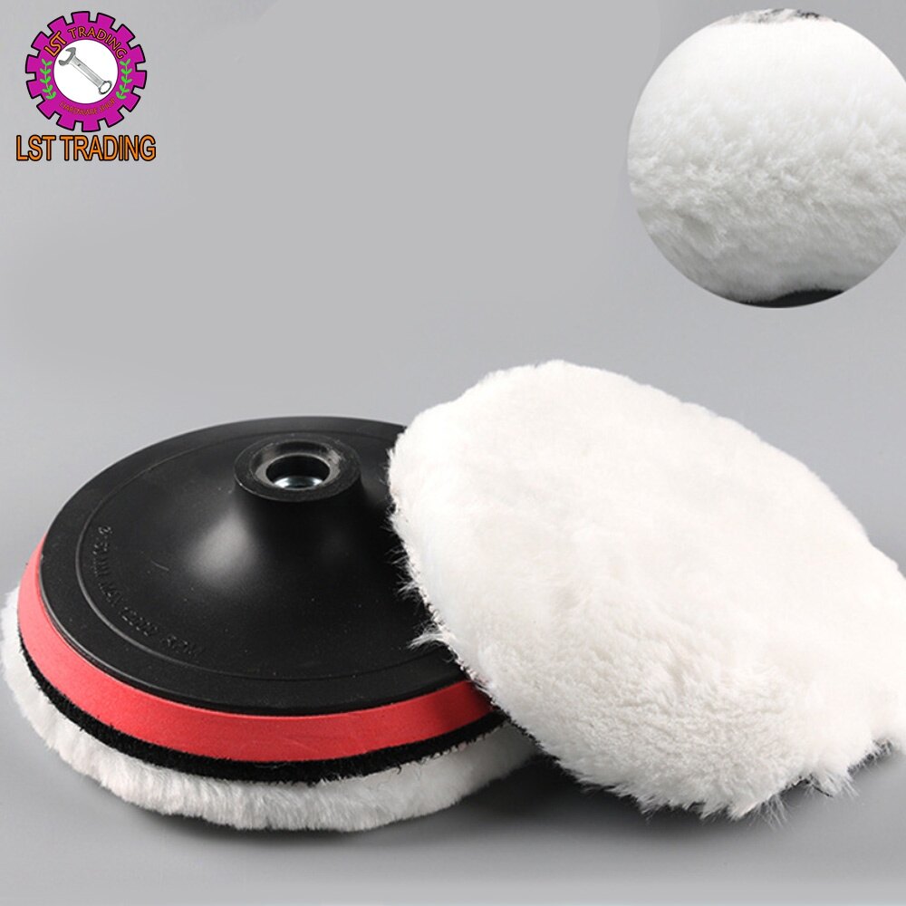 [READY STOCKS] 5" POLISHING WOOL / POLISH WOOL PAD / POLISHER | Lazada