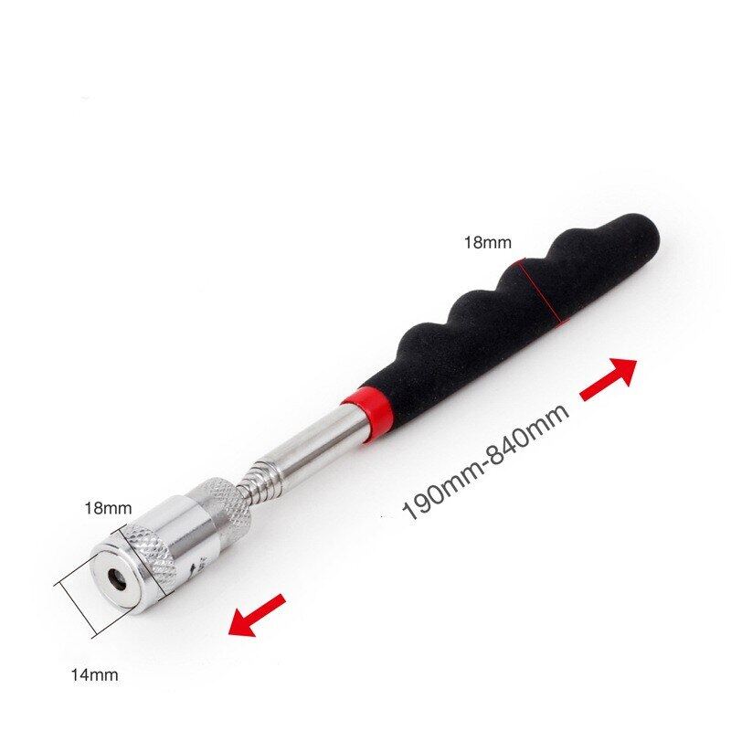 Retractable Magnetic Portable Magnet Picker with Light Telescopic Pick ...