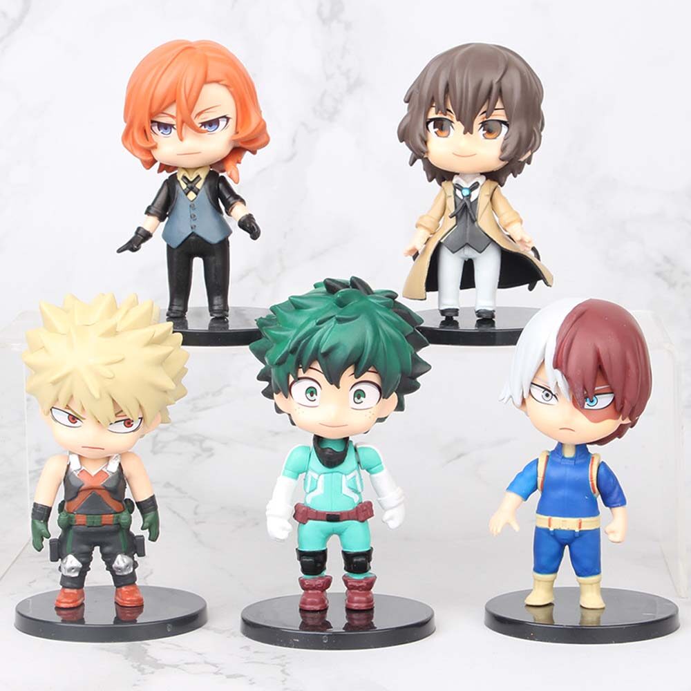 ② เครื่องประดับบ้าน Miniatures 10ซม. Nakahara Chuya Midoriya Izuku คอลเ ...
