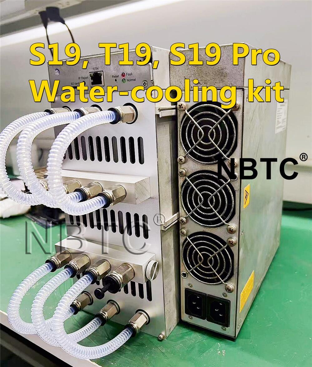 6 S19 Water Cooling Kit - Upgrade Your Antminer S19, T19, S19 Pro S19J ...