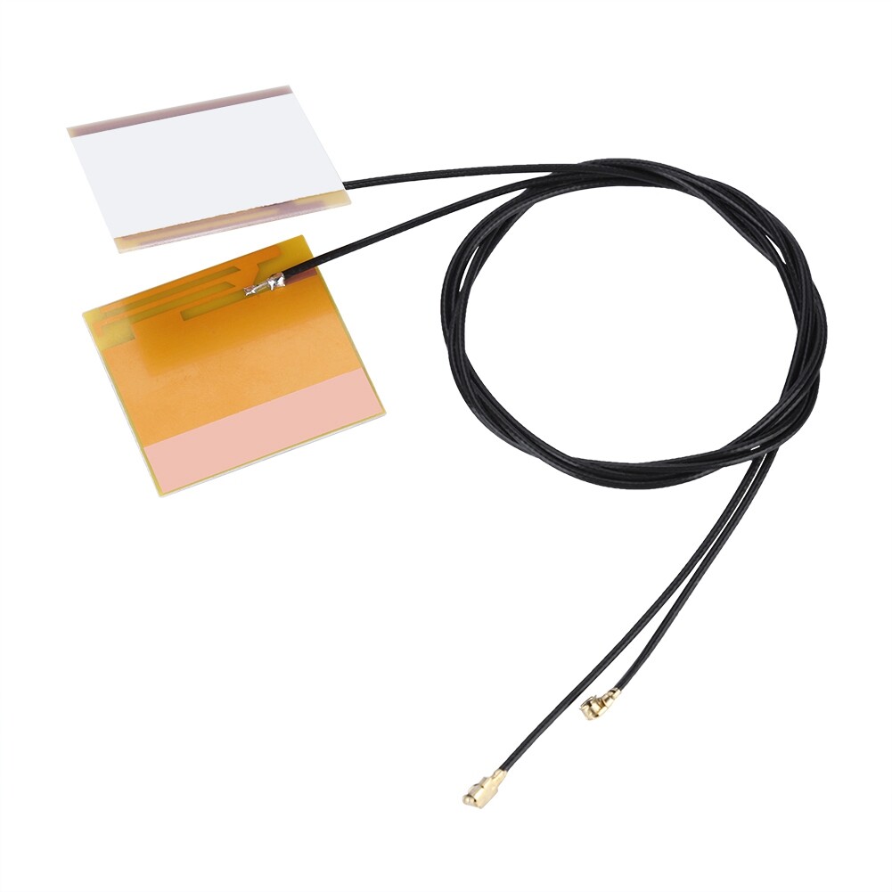 2ชิ้น/เซ็ตWireless IPEX MHF4สายอากาศWiFi Dual Bandแล็ปท็อปและแท็บเล็ต ...
