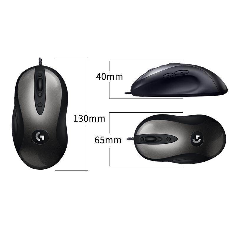 （ใหม่เอี่ยม แท้）Logitech MX518 Legendary Gaming Mouse with 16000 DPI ...