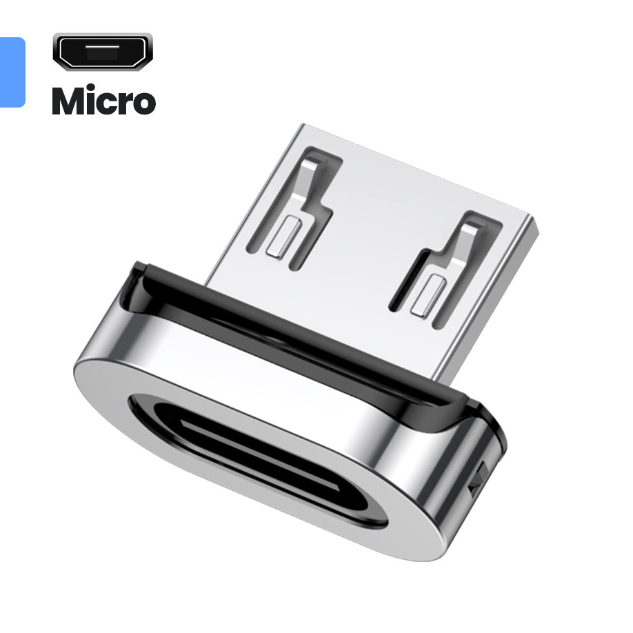 Elough OTG Adapter Micro USB To Type C Adapter Magnetic Plug For iPhone ...