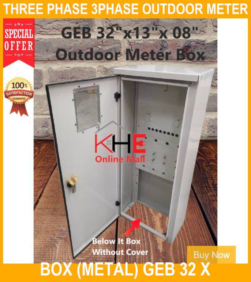 Three Phase 3phase Outdoor Meter Box (metal) Geb 32 X 13 X 08 ...
