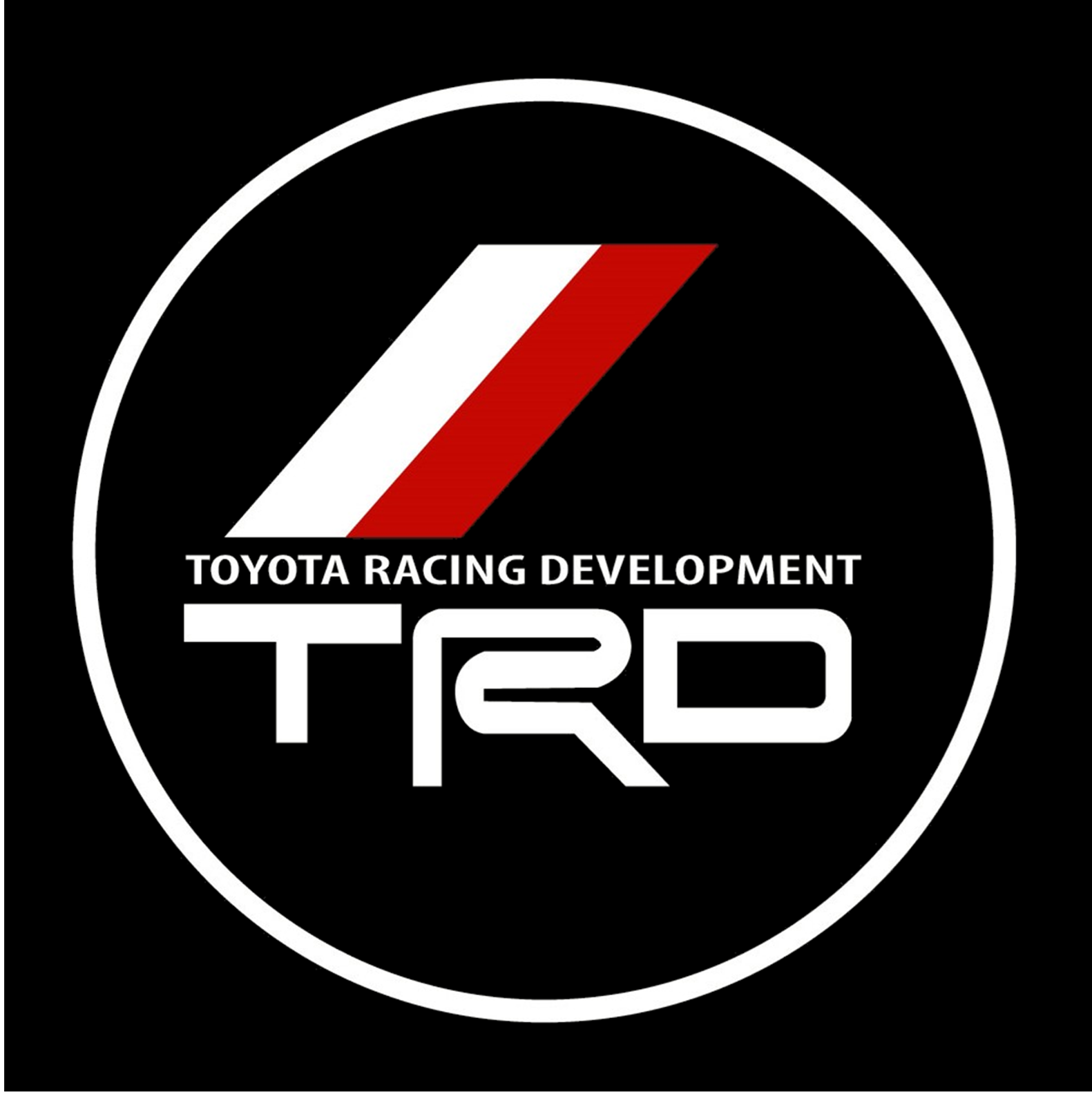 2PCS [MODIFIED LOGO] Car Door Wireless Welcome Light Magnet Sensor TRD ...